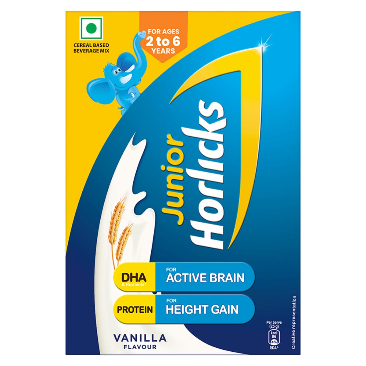 Junior Horlicks Nutrition Drink Vanilla, - 500gm